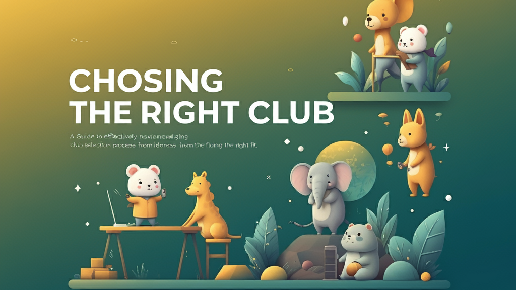 Choosing the Right Club